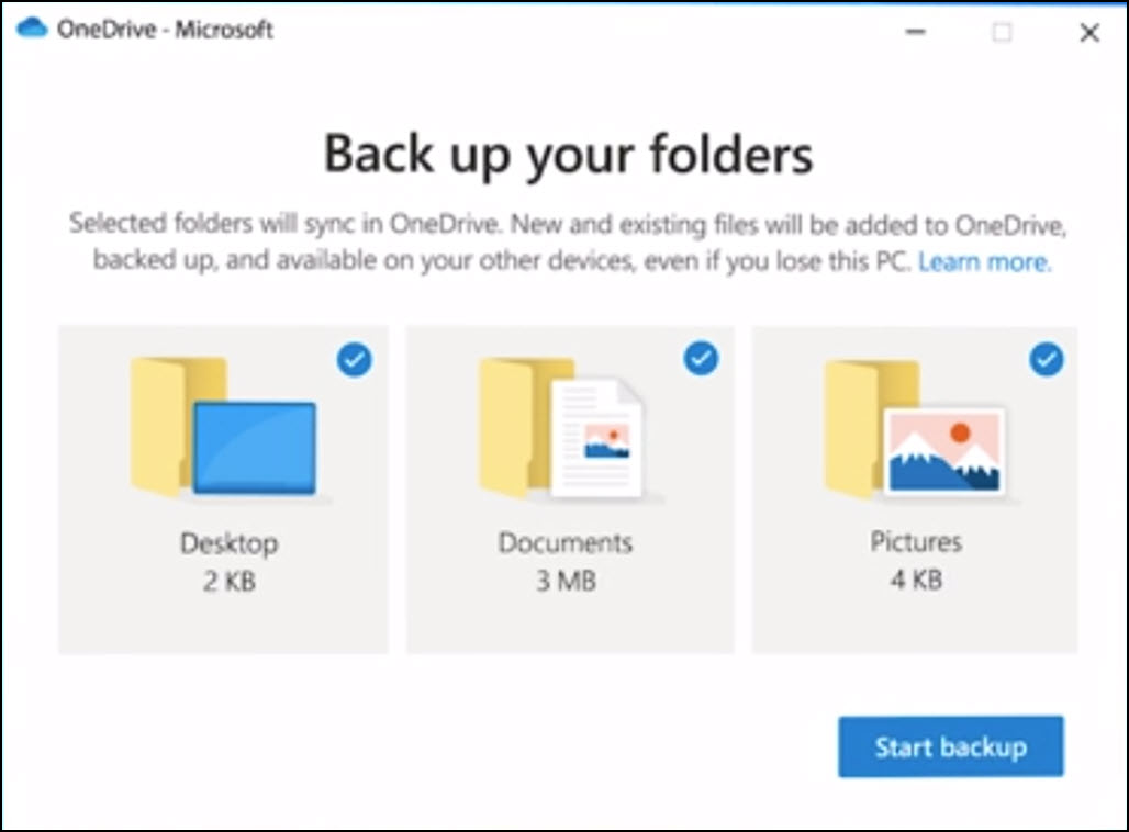 How To Use Microsoft Onedrive To Back Up Files Leqwernode