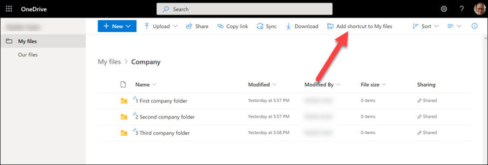 How To Display Shared OneDrive Folders In File Explorer